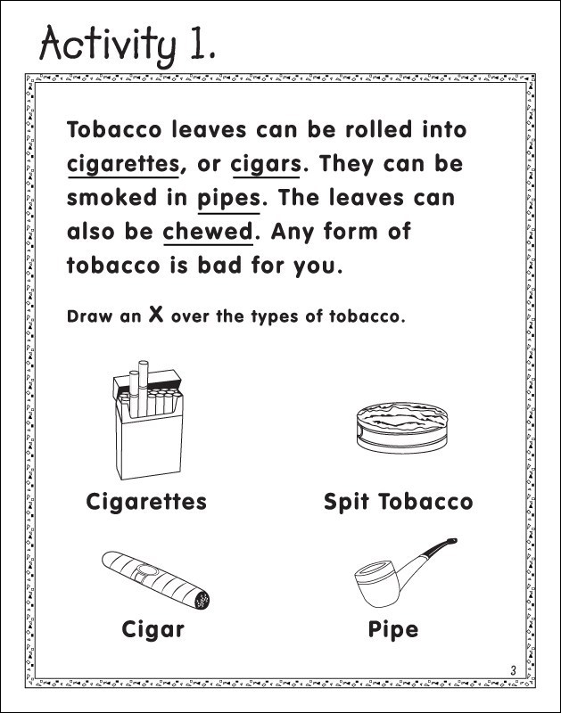 Being Me and Tobacco-Free! Activity Book