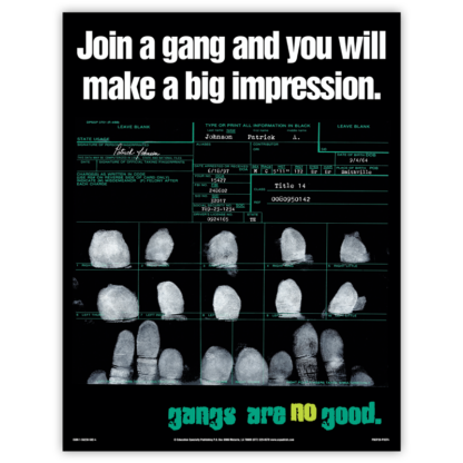 Gang Prevention Posters | Prevention Education Resources