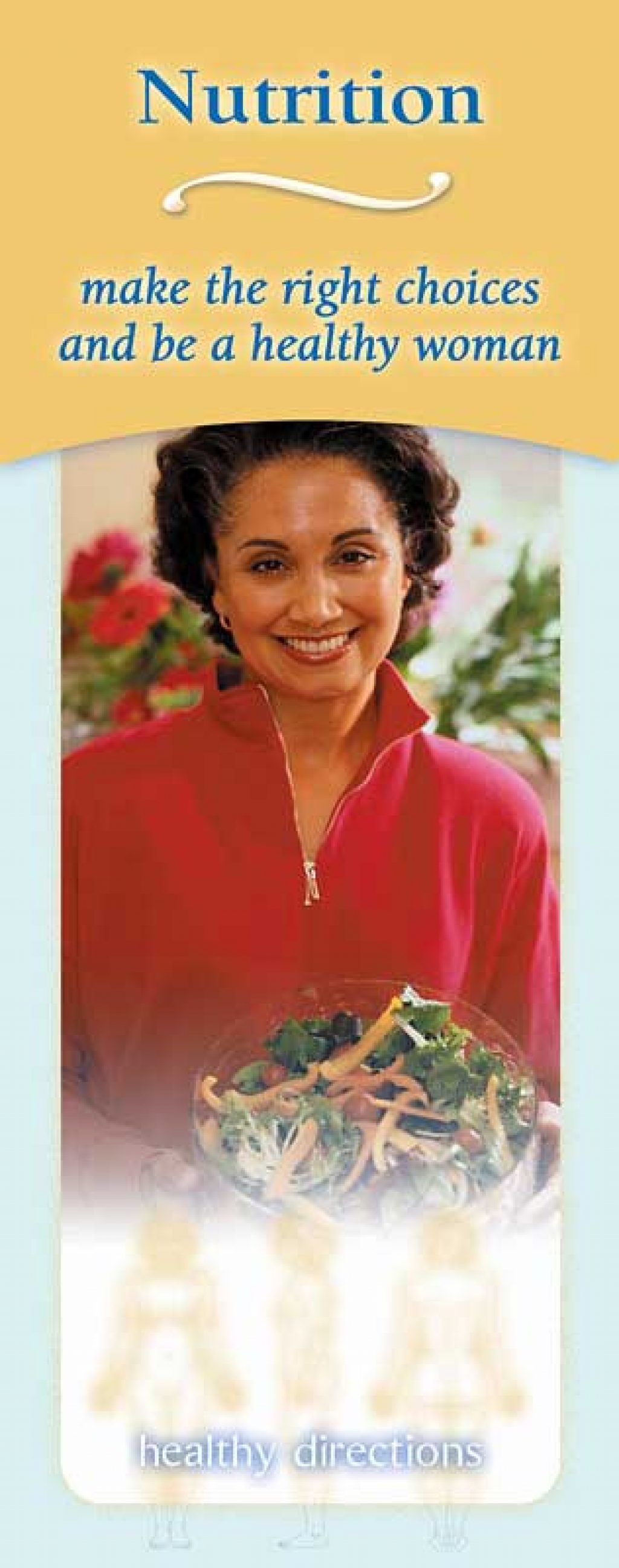 Woman Nutrition Pamphlet | Prevention & Treatment Resources