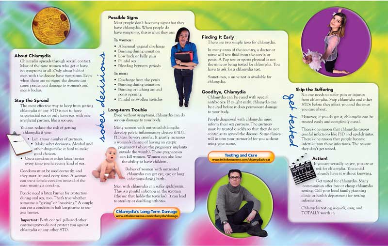 In The Know: Chlamydia-The Silent Enemy Pamphlet | Prevention and ...