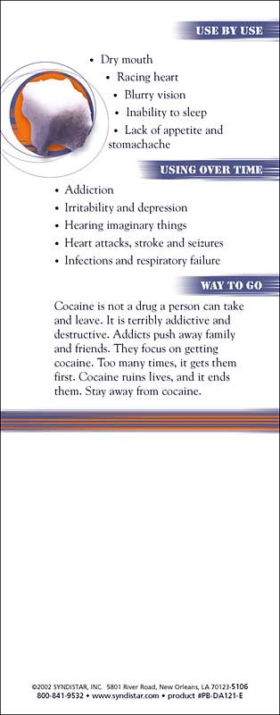 Info to Go: Cocaine and Crack Rack Card