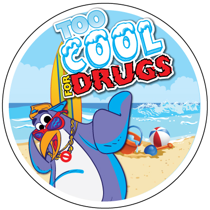 "Too Cool For Drugs" Window Graphic | Prevention and Treatment Resource ...