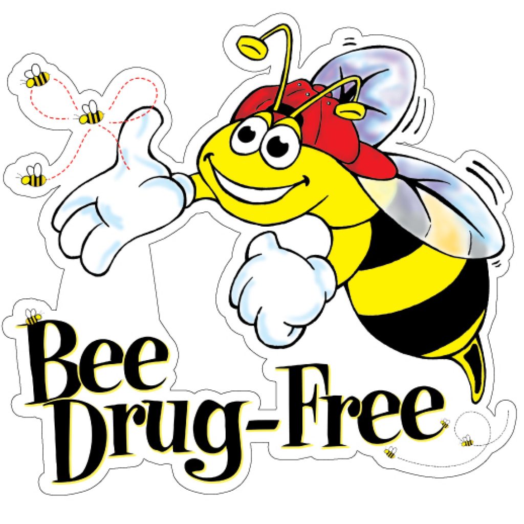 "Bee Drug-Free" Wall Graphic | Prevention and Treatment Resource Press