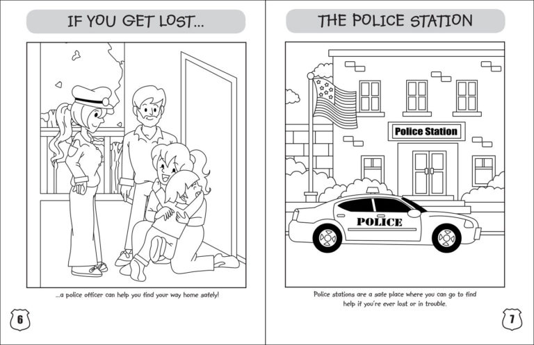 Police Officer Activity Book | "My Friend the Police Officer" | PTR Press