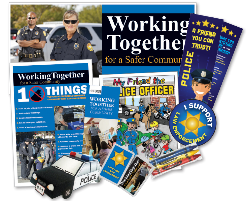 "Working Together" Community Safety Banner | PTR Press