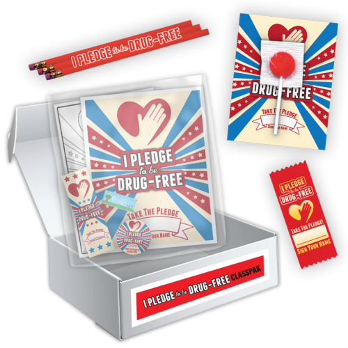 Red Ribbon Classroom Package: I Pledge to be Drug-Free | PTR Press