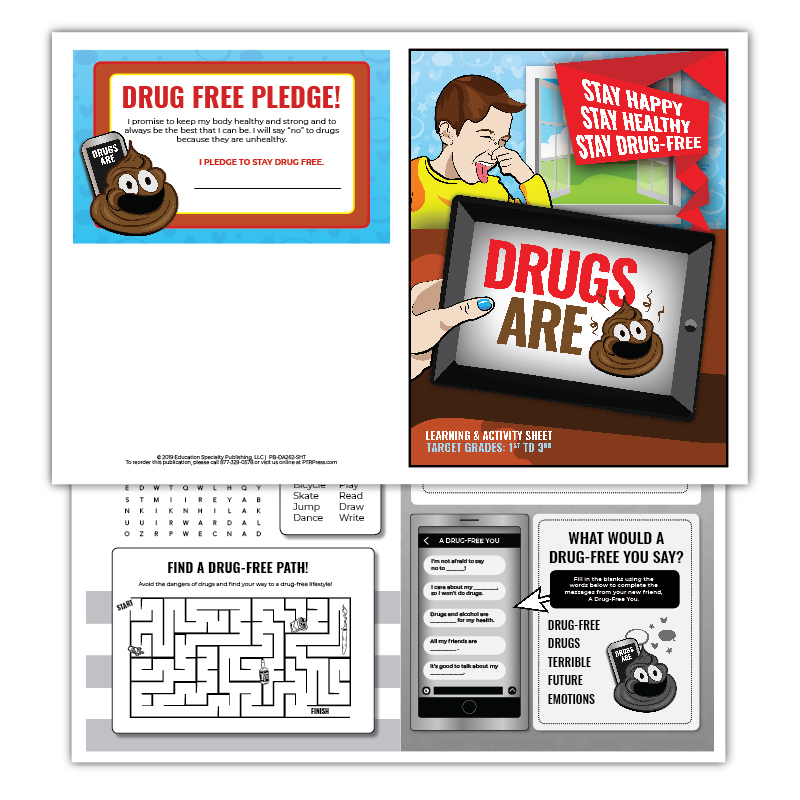 "Drugs are 💩" Emoji Activity Sheet | Prevention and Treatment Resource ...