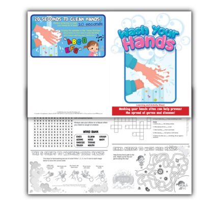 “Wash Your Hands” Learning and Activity Sheet | PTR Press