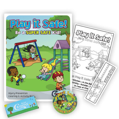 "Be a Super Safe Kid!" Child Safety & Injury Prevention KidPak