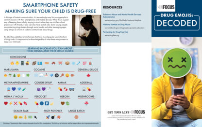 Drug Emojis Decoded Pamphlet | Prevention Education Resources
